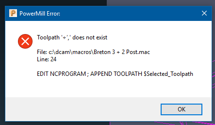 Solved: Macro to create a new ncprogram and append selected toolpaths - Page 2 - Autodesk Community