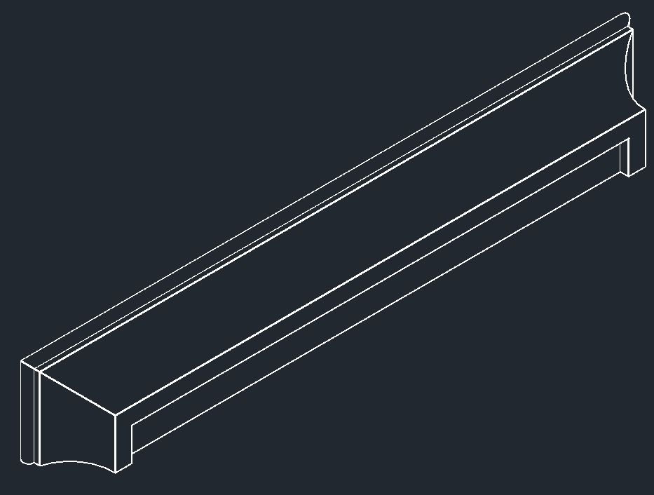 mitered return for complex profile in AutoCAD - Autodesk Community