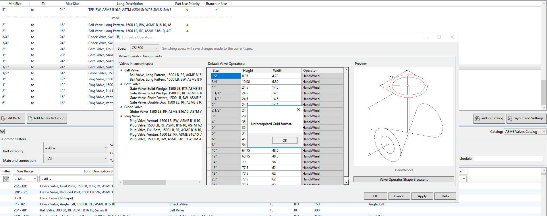 Solved: Cannot Add Valve Operator to Custom Valve? - Autodesk Community