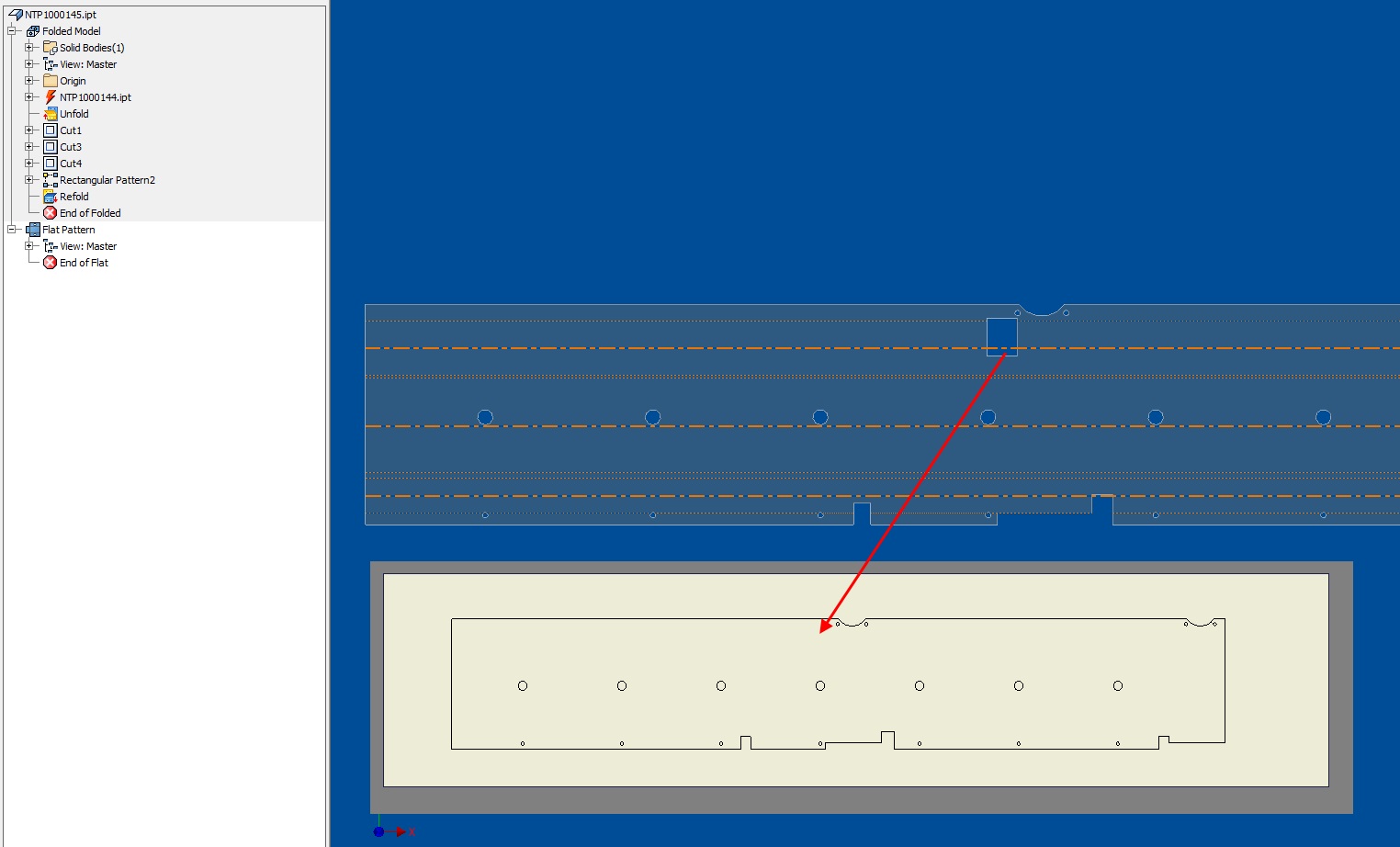Solved: Sheet metal - DXF missing cutout - Autodesk Community