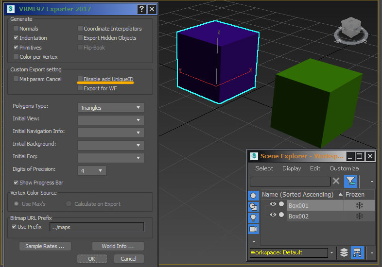 Solved: export vrml naming problem - Autodesk Community