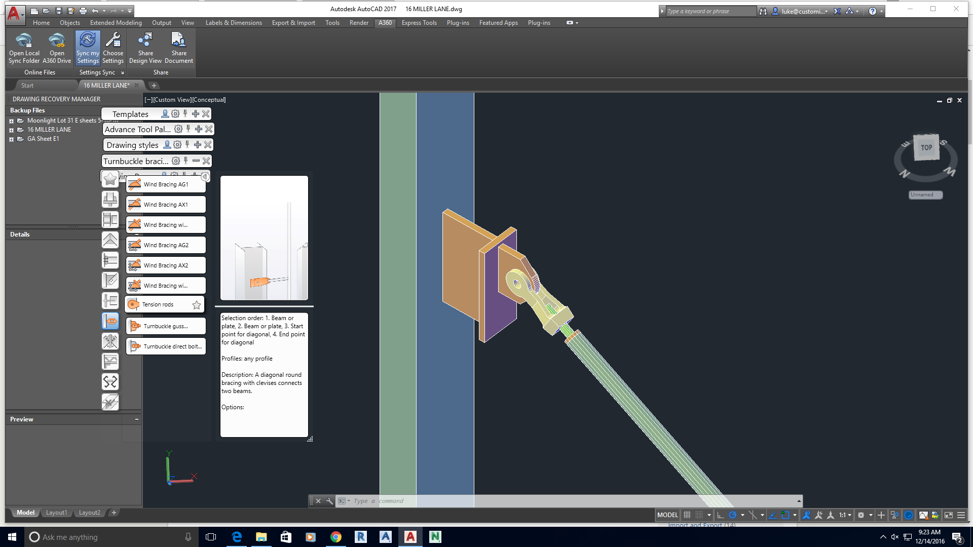 Tension Rod Connections - Autodesk Community