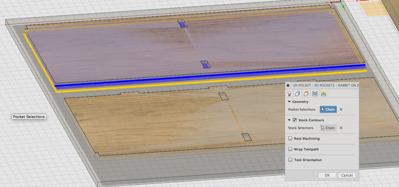 Add helix ramp entry to open 2D Pocket - Autodesk Community