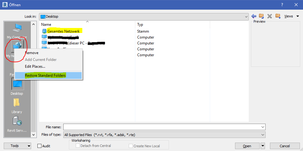 Adapting the File Explorer privileges & standards - Autodesk Community
