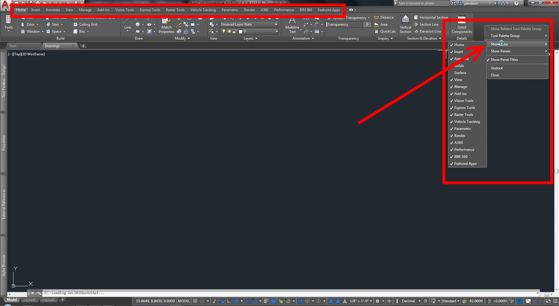 Solved: missing plug in and online tab - Autodesk Community