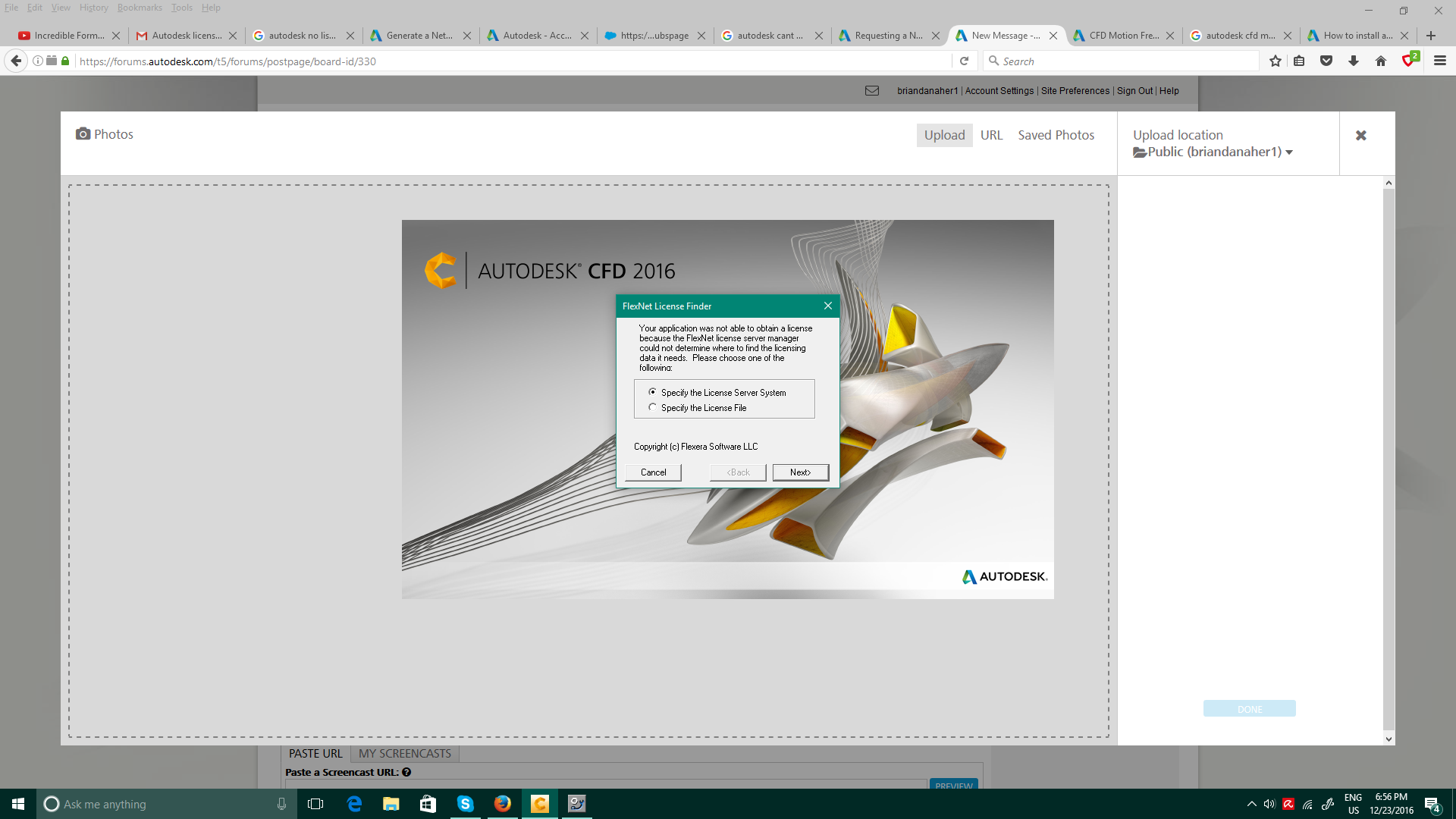 Solved: Generating a license file for CFD 2016 - Autodesk Community
