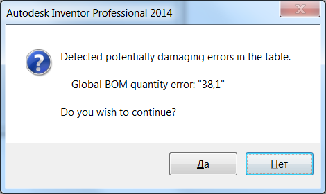 Global BOM quantity error (Factory Table) - Autodesk Community