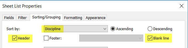Solved: Add blank rows in Sheet Index - Autodesk Community