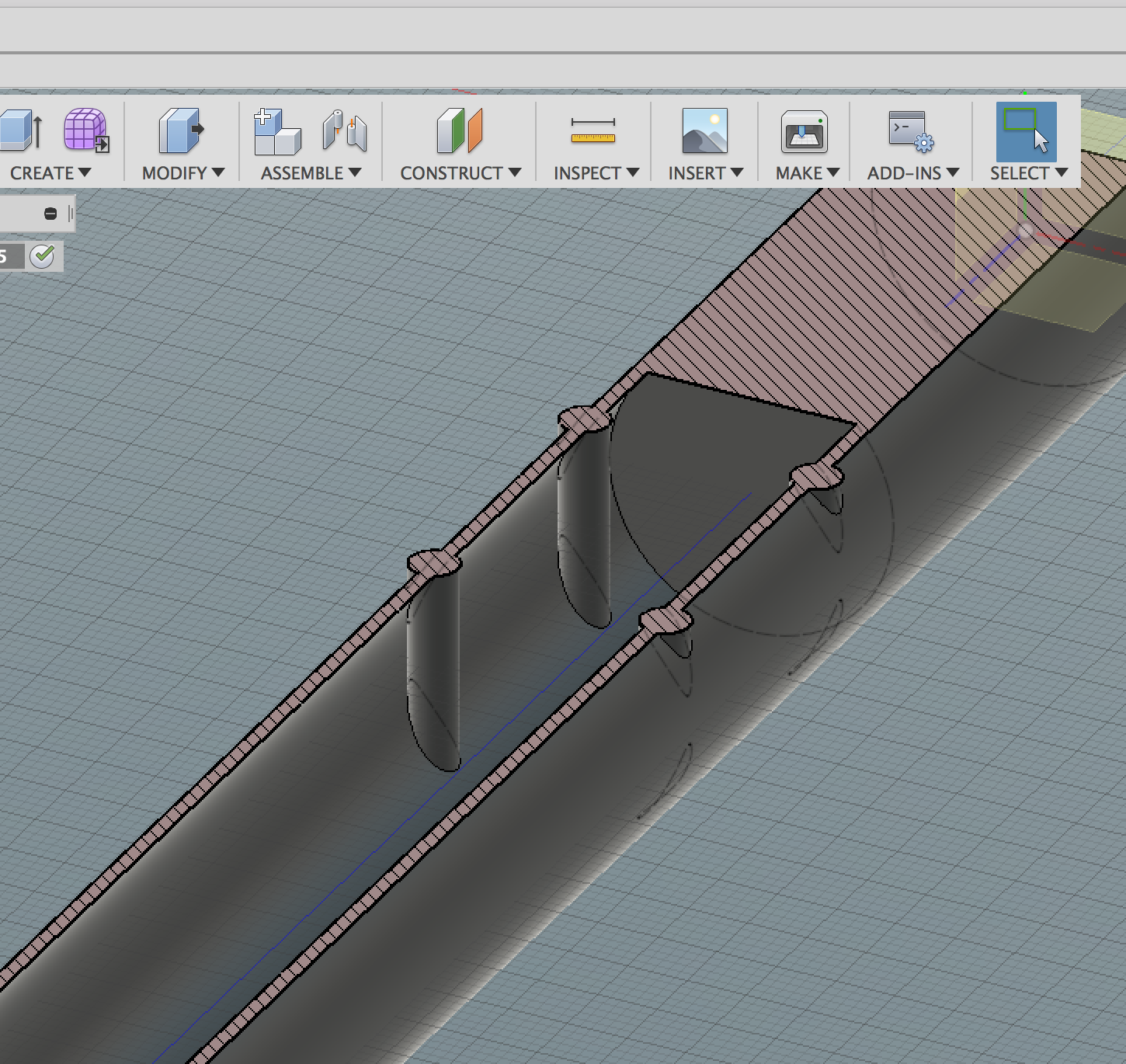 Solved: Issue with creating several boss within cylinder - Autodesk Community