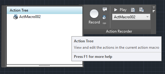 action recorder - Autodesk Community