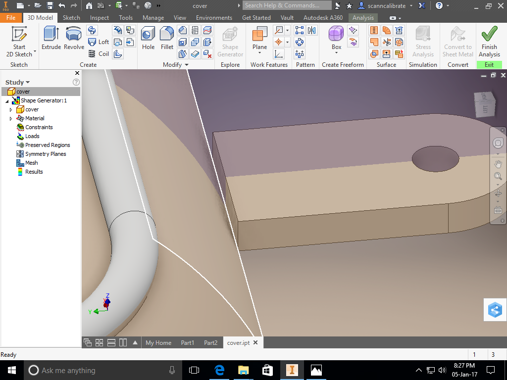 Solved: Merging faces during extrusion - Autodesk Community