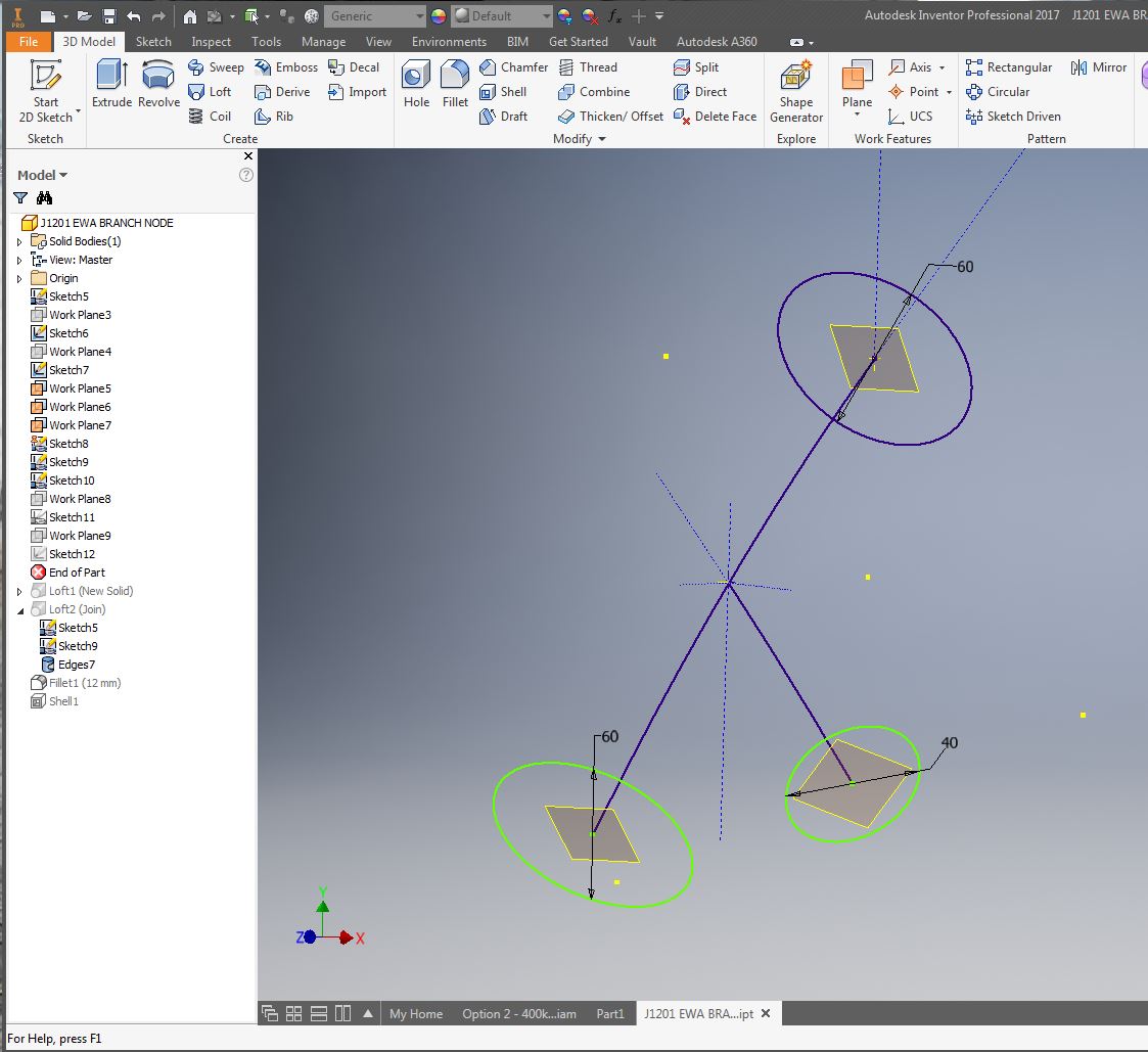Complex tri-profile loft or surfaces? - Autodesk Community