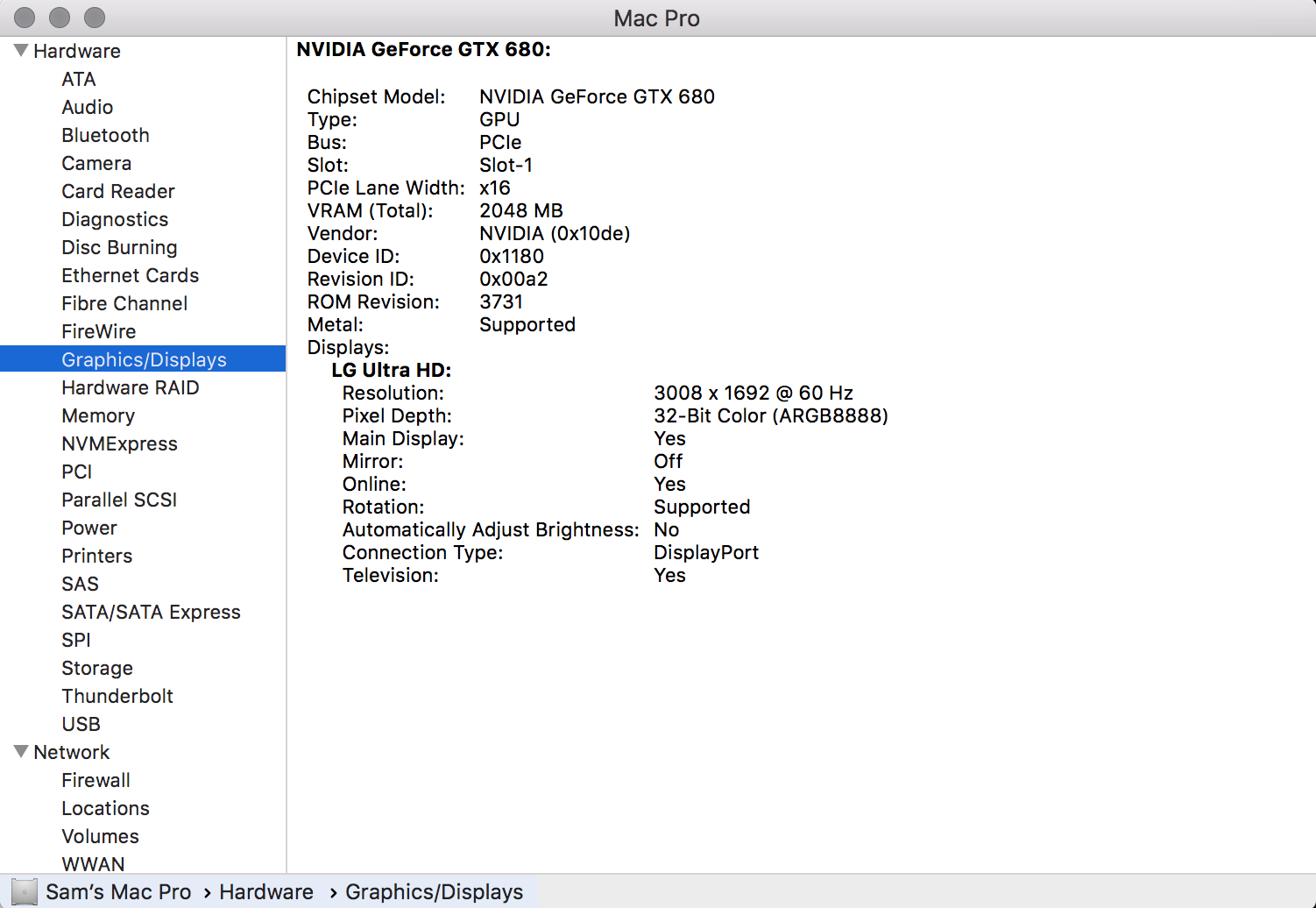 Solved: Poor viewport performance during navigation on 5,1 Mac Pro with GTX 680 - Page 2 ...