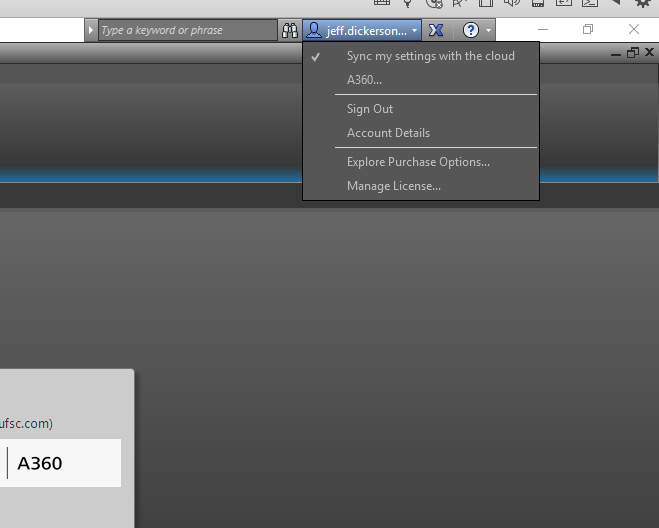 Solved: A360 Not working - reinstalled - same thing. Help!!! - Autodesk Community