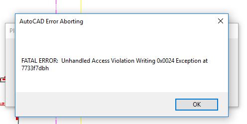 Solved: Fatal Error Message AutoCAD 2017 - Autodesk Community