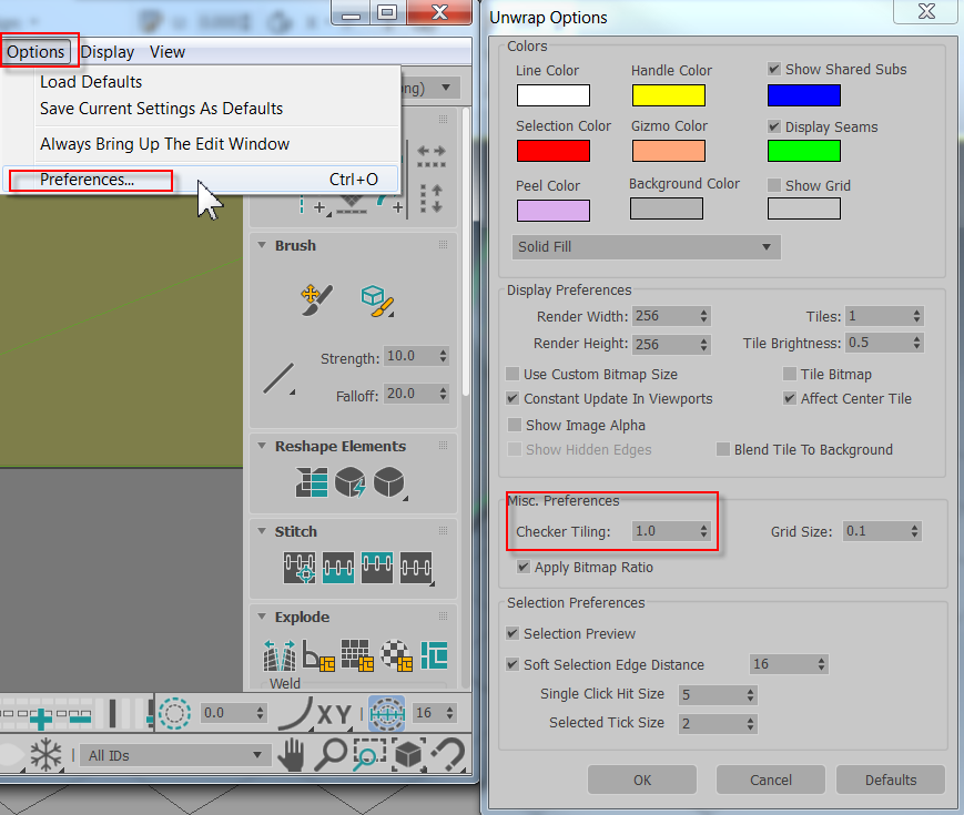 Solved: Override with UV Checker Tiling ratio size - Autodesk Community
