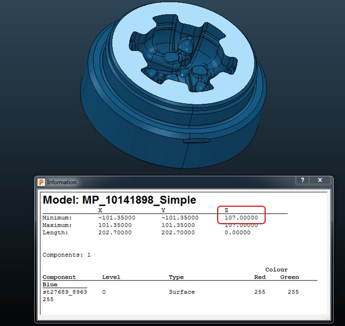 Solved: selected surface parameter - Autodesk Community