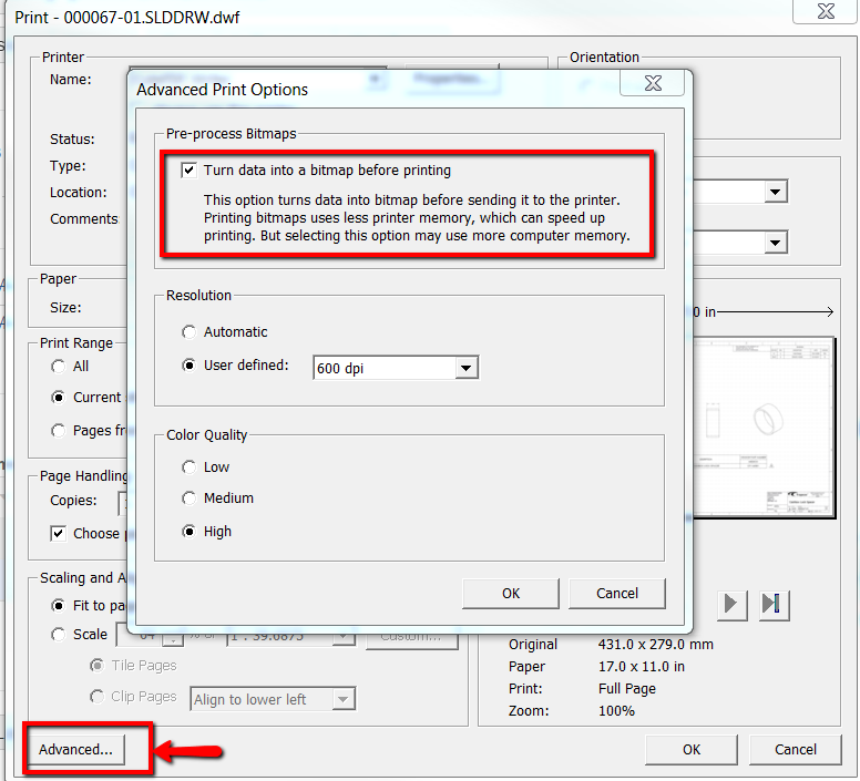 Solved: Vault and Solidworks equals poor DWF quality - Autodesk Community
