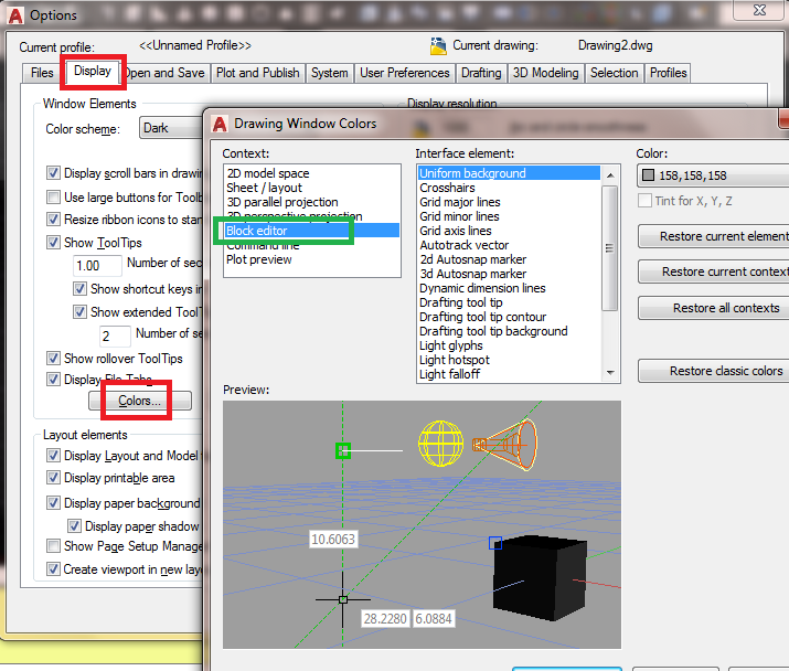 Solved: Block editor deafult visual style - Autodesk Community