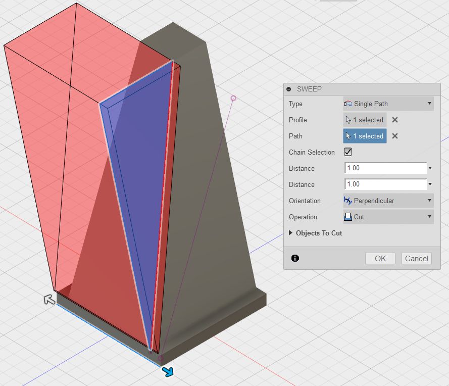 Solved: Extruding at an angle. - Autodesk Community