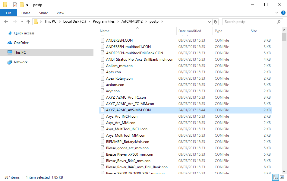 AXYZ 4010 atc and AXYZ Trident 6010 atc - post for ArtCAM 2012 ...
