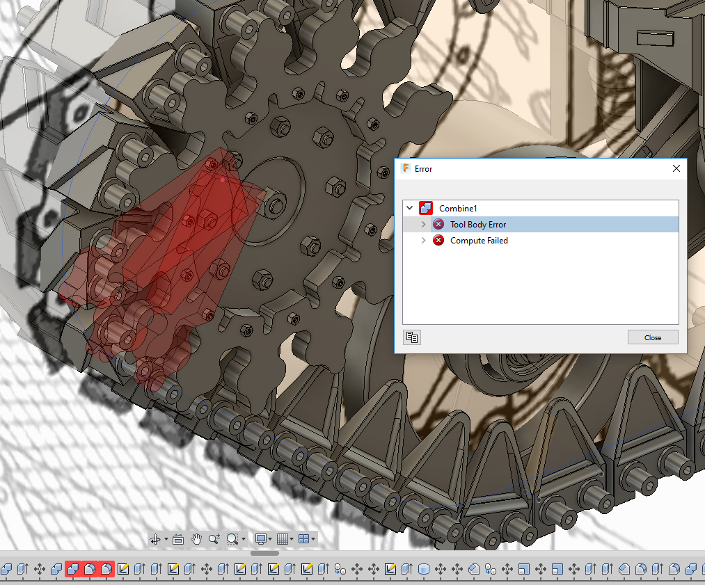 Fusion 360 crash when trying to mirror - Autodesk Community