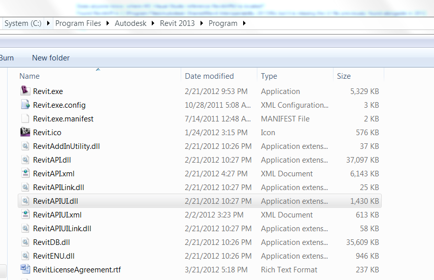 Revit 2013 API - Autodesk Community
