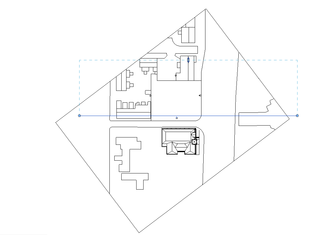 Solved Elevation View Seeing Geometry That Is Behind The Elevation