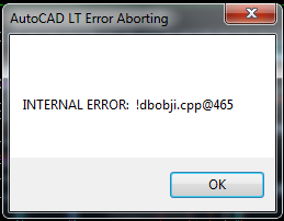 Solved: FATAL ERROR - Autodesk Community