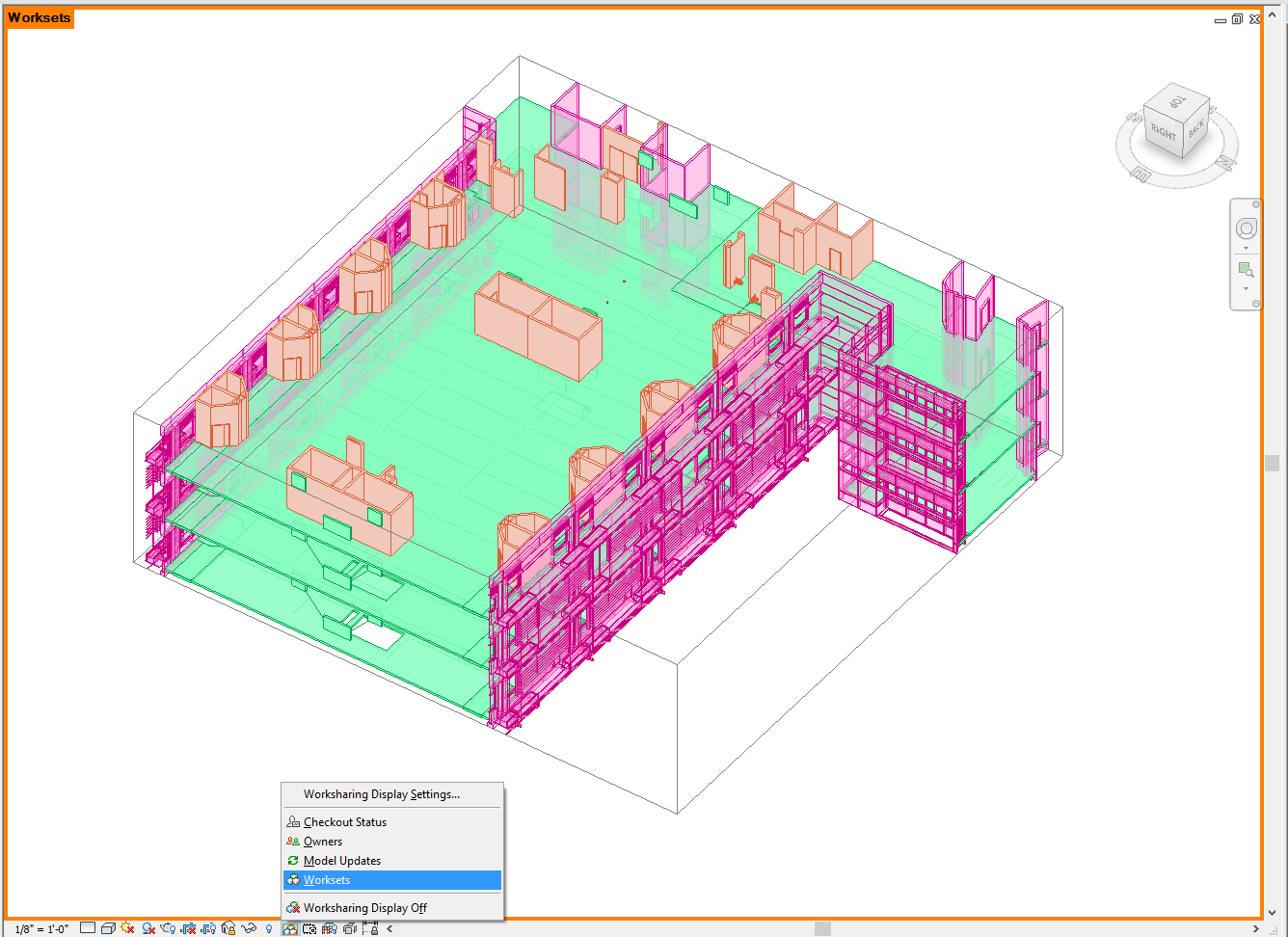 Solved: How can I easily change the materials in linked revit models to be transparent ...