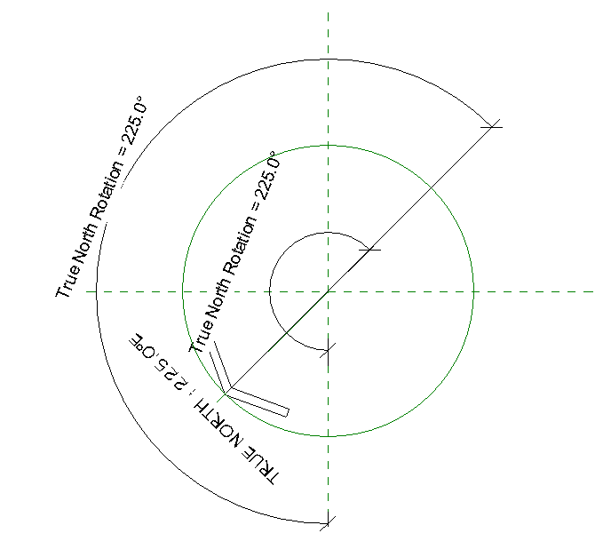 Creating True North arrow showing angle from North - Autodesk Community