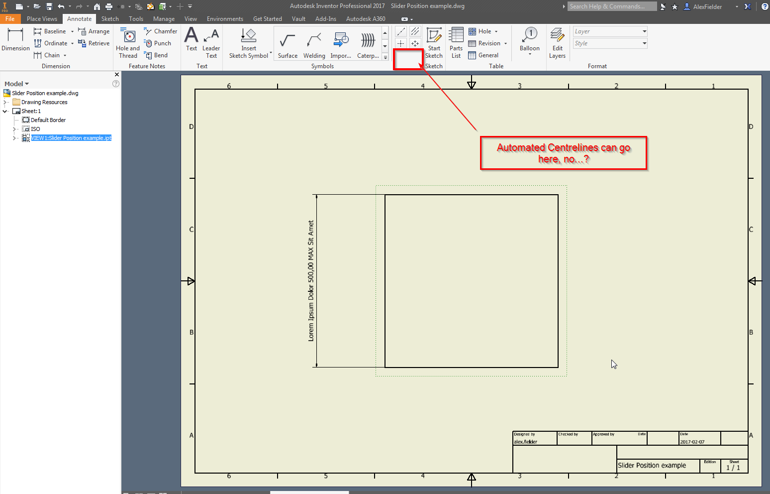 Add the Automated Centrelines tool to the Drawing ribbon - Autodesk ...