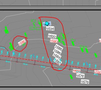 Solved: HOW TO CHANGE TEXT HEIGHTS OF CONTOUR VALUES DISPLAYING IN ...