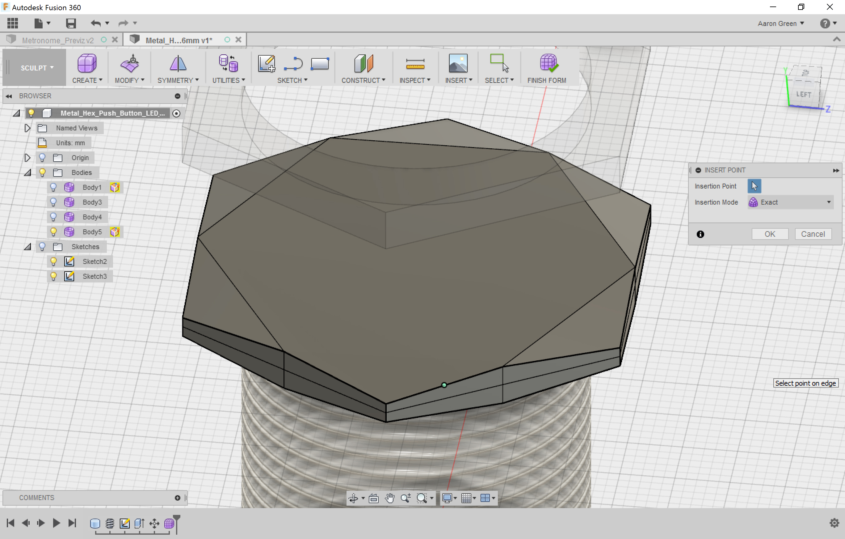 Unexpected Results with Insert Point Tool - Autodesk Community
