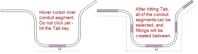 creating parallel conduits with fittings - Autodesk Community