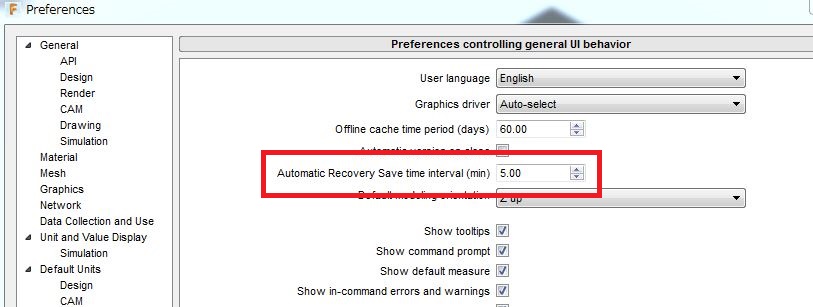Solved: Recovery file not saved after crash - Autodesk Community