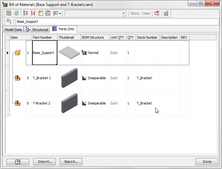 Multiple Item Numbers for Similar Parts in Inventor Parts List - Autodesk Community