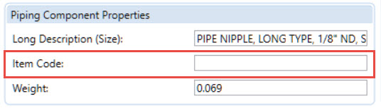Solved: Item Code Numbers in Pipe Specs - Autodesk Community