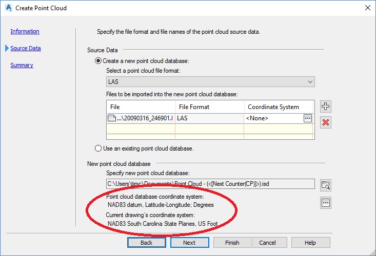 Solved: Pointcloud from .las file - Autodesk Community