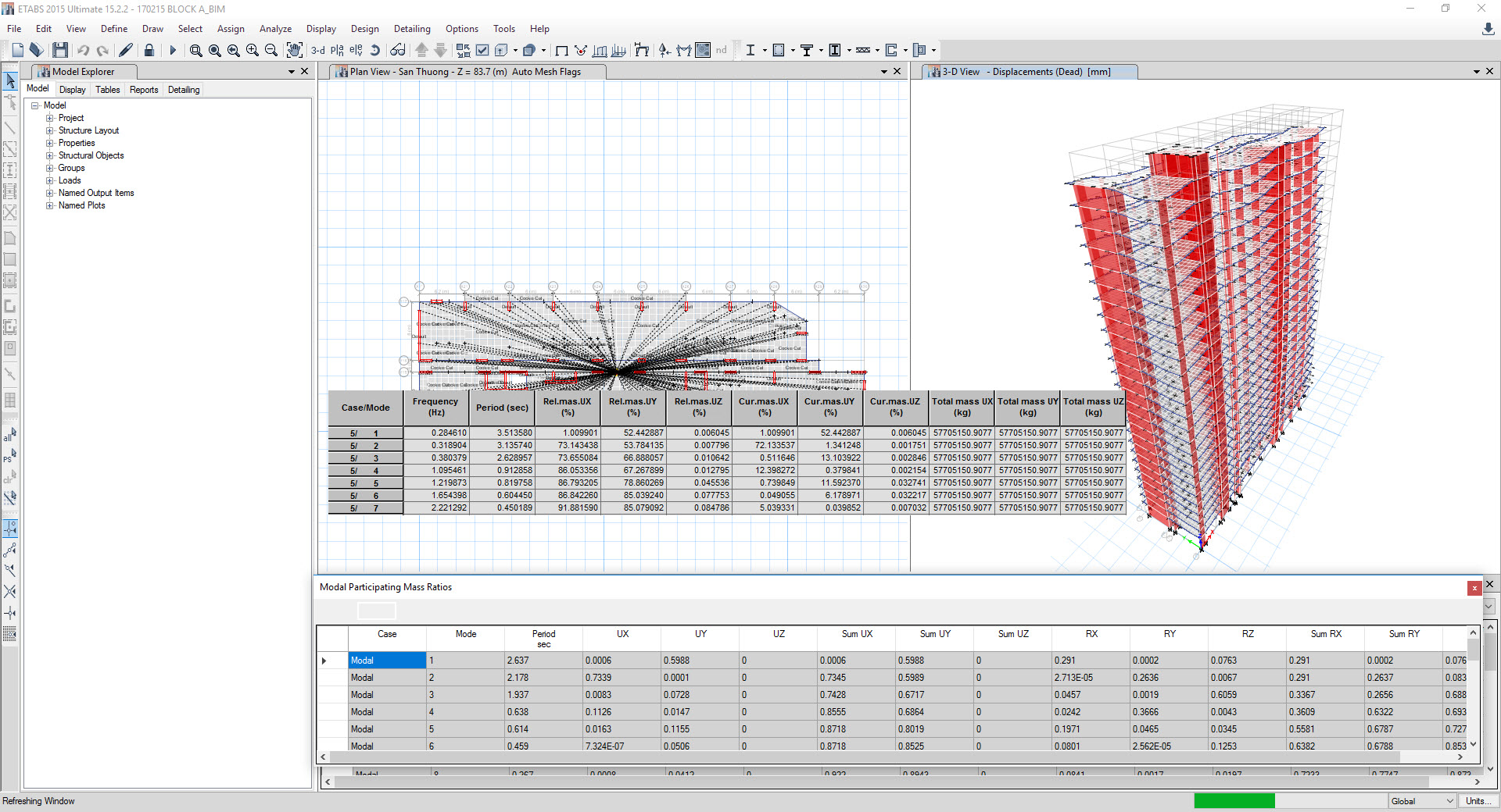 Solved: Different Modal Analyse Results Etabs and Robot - Autodesk Community