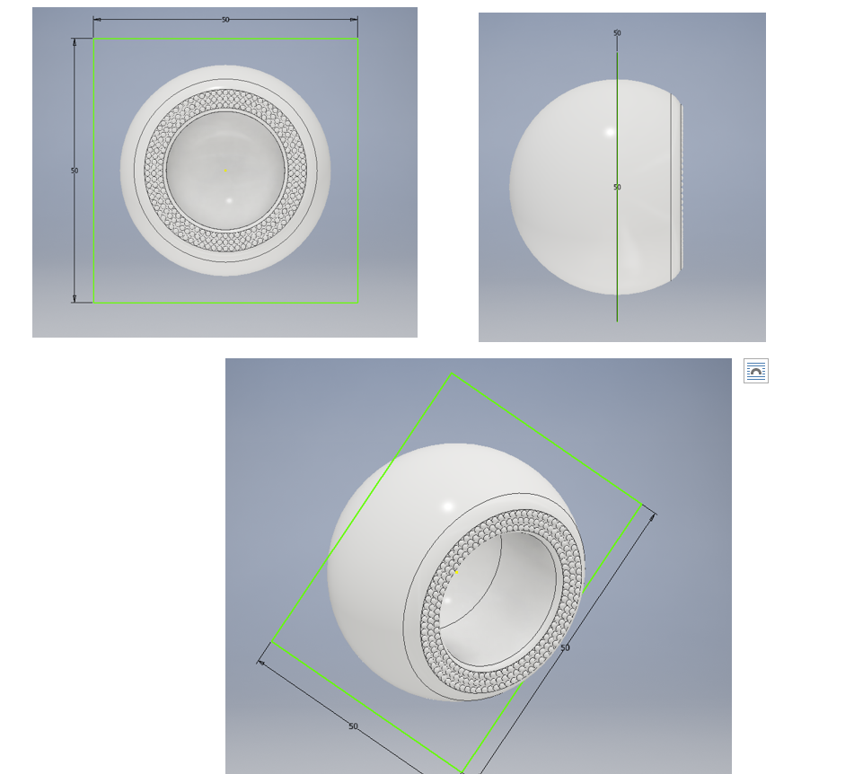 Split solid body into two parts with split only going defined depth ...