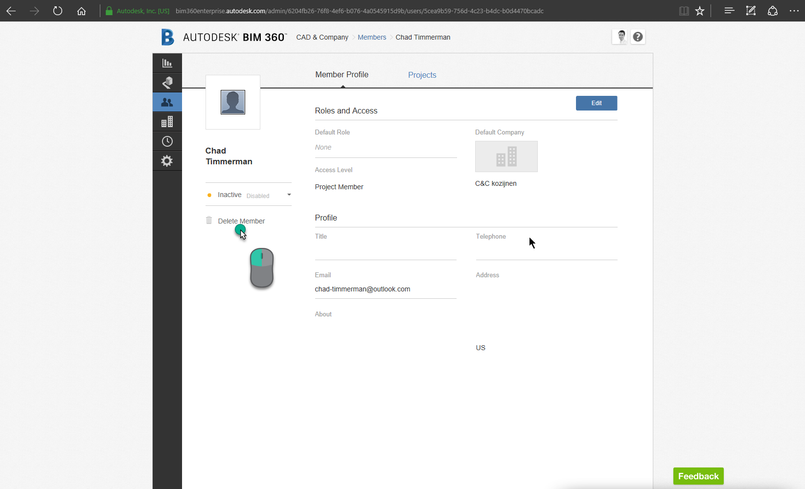 Solved: Delete members as account admin - Autodesk Community