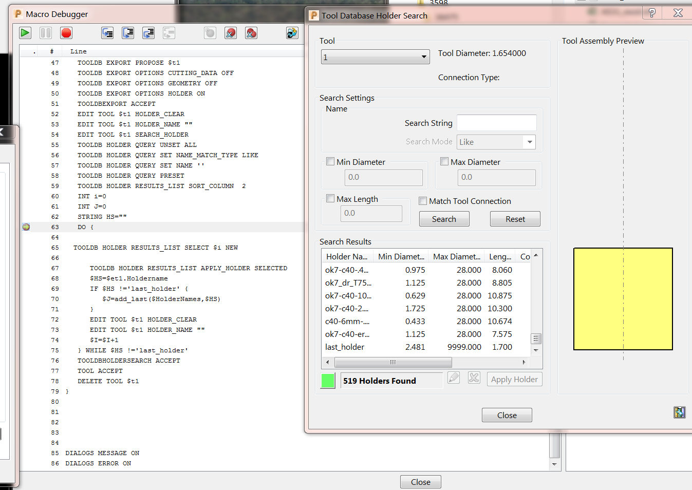 Solved: Macro to replace tool holders in project - Autodesk Community