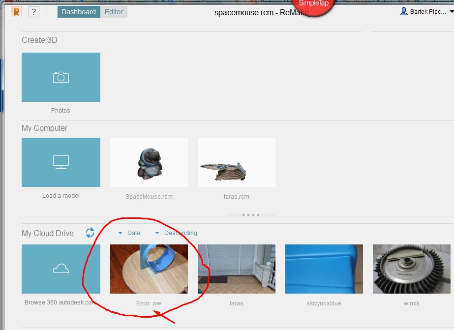 error after upload - Autodesk Community