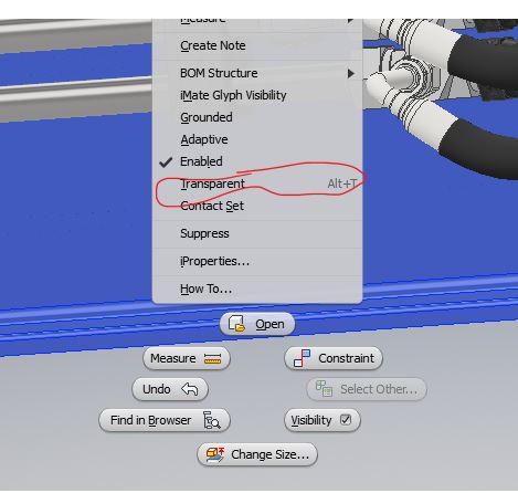 Transparent solid in Part creation environment. - Autodesk Community