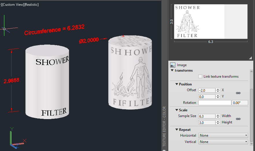 Solved: Fit a Picture Attachment to a 3D Surface - Autodesk Community