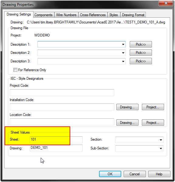Wire number format more then 99 pages - Autodesk Community