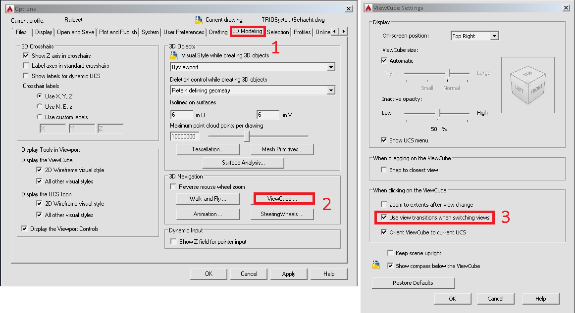 Solved Autocad Viewcube Disable Animation Autodesk Community