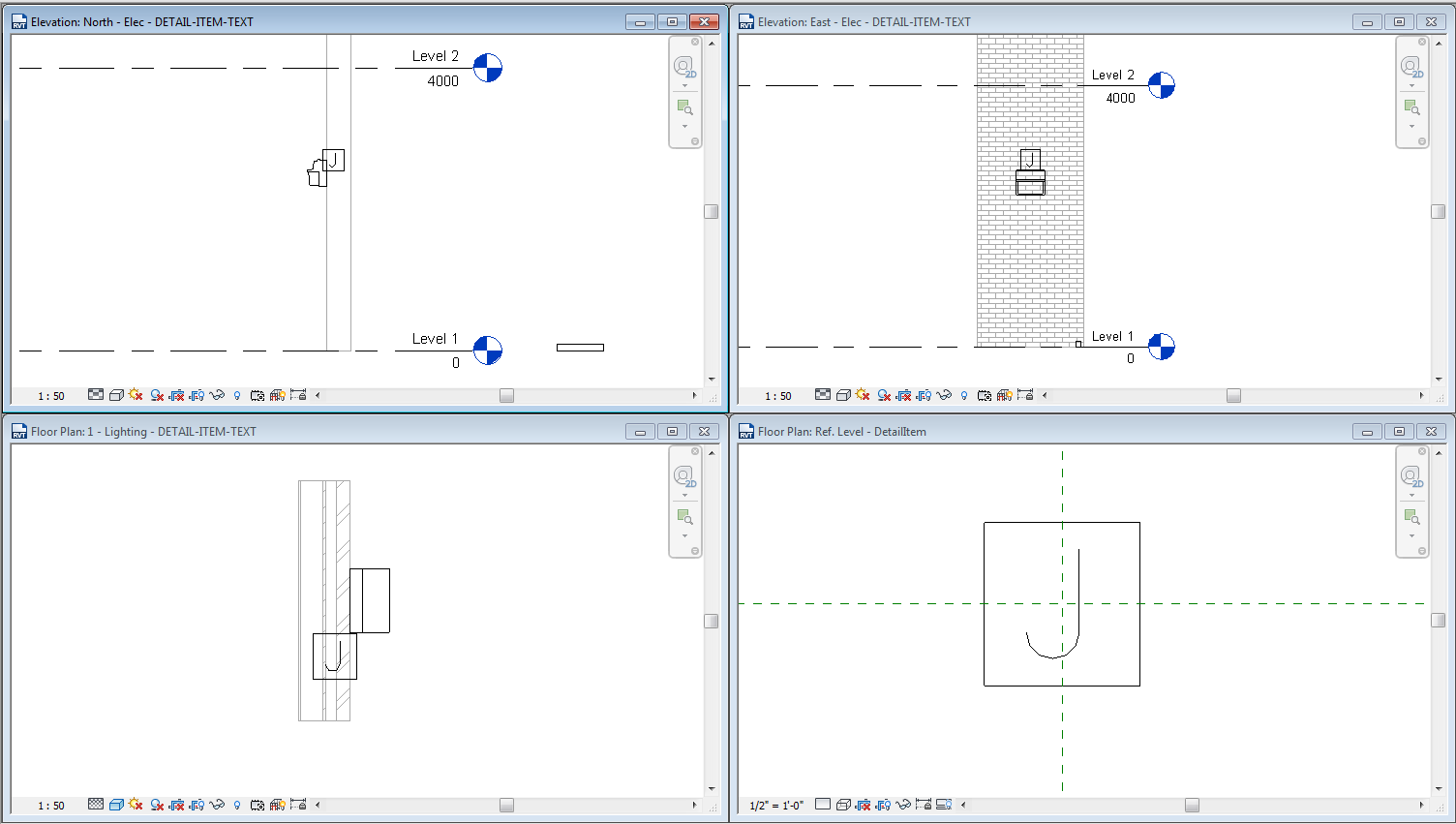 Solved: Detail Item - No text showing in Project - Autodesk Community