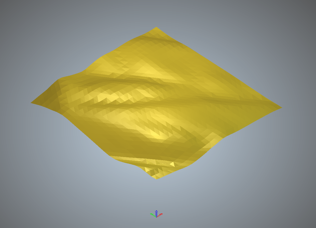 Importing STL file, shows detail until moved. Then completely smooth ...